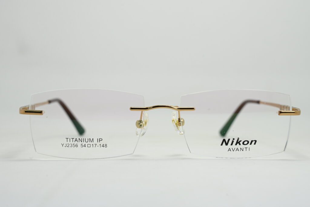 Titanium Three-Piece Frame Rimless premium in Nepal - Tilganga Optical ...
